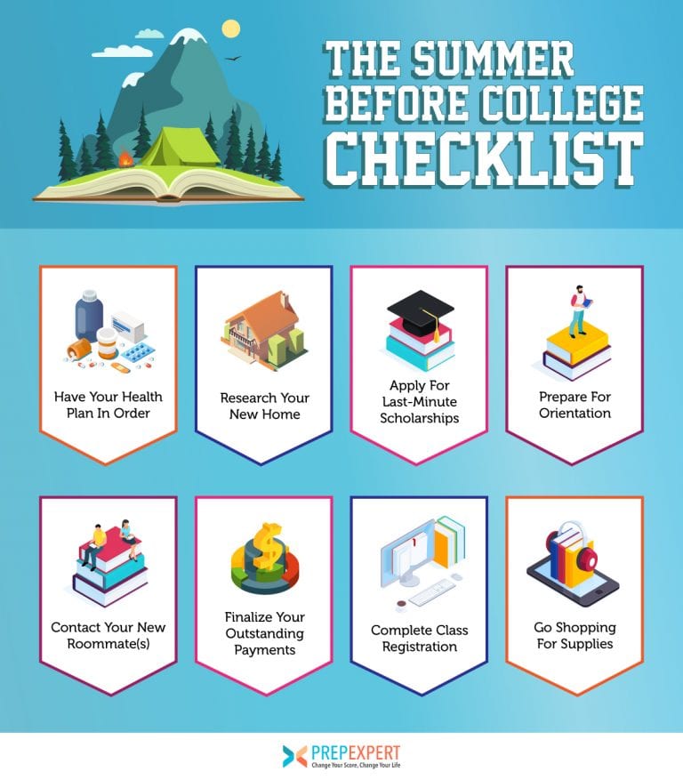 The Summer Before College Checklist | Prep Expert