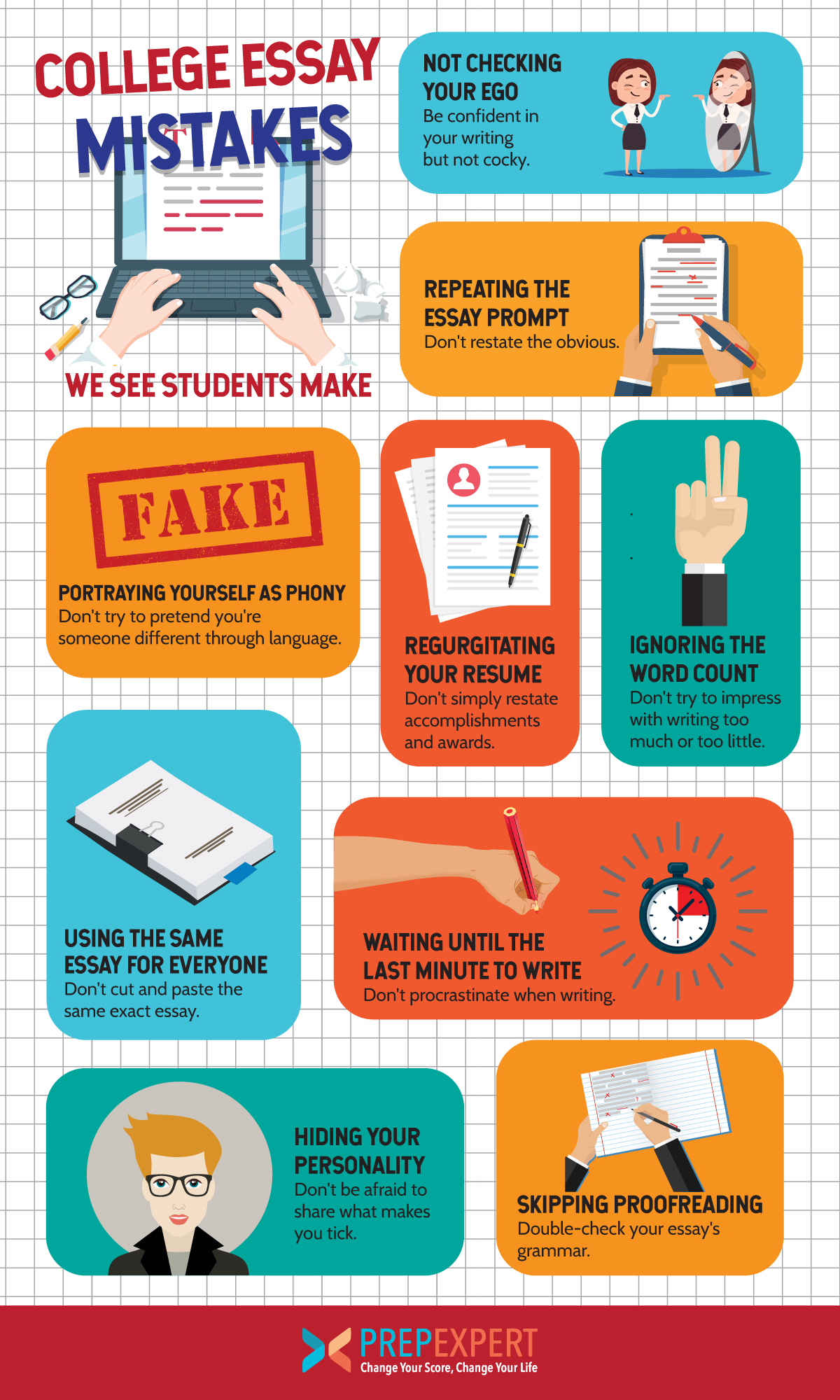 College Essay Mistakes We See Students Make Prep Expert College Essay Mistakes We See Students Make Prep Expert